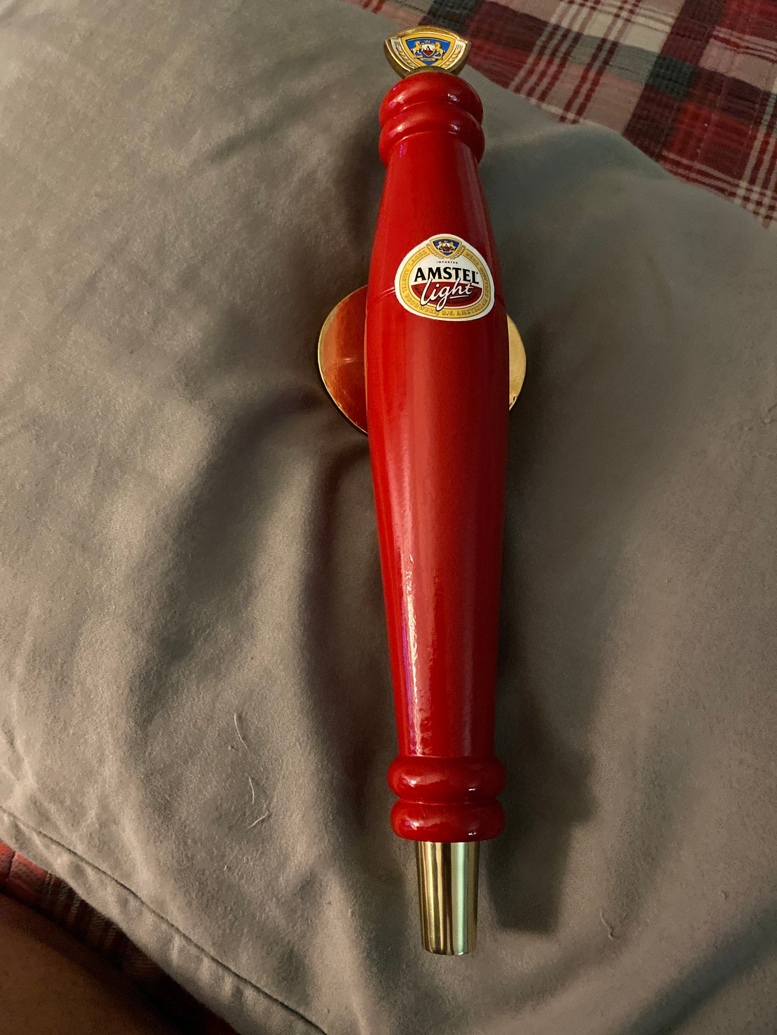 Amstel Light Wood Beer Tap - Etsy