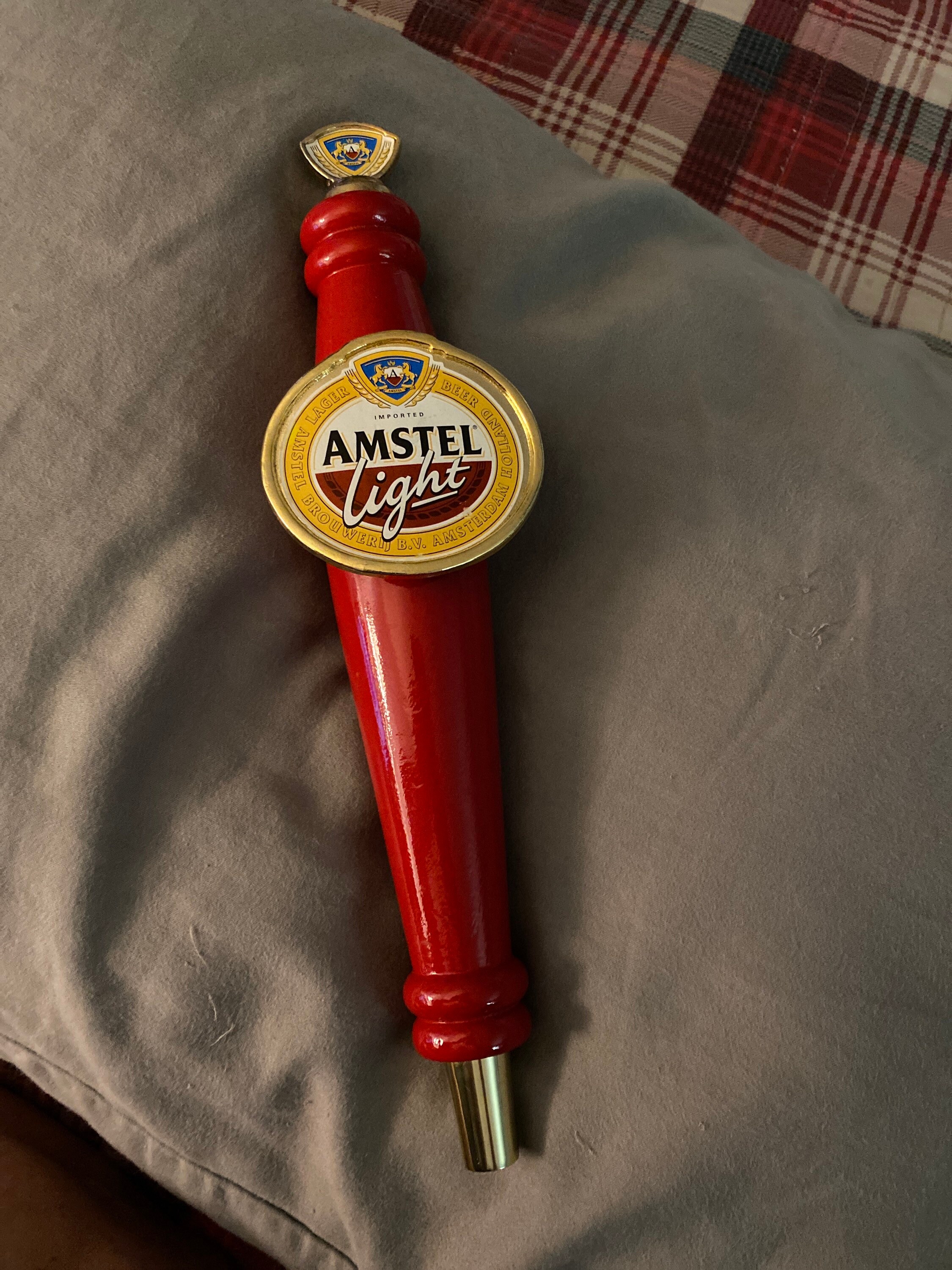 Amstel Light Wood Beer Tap - Etsy