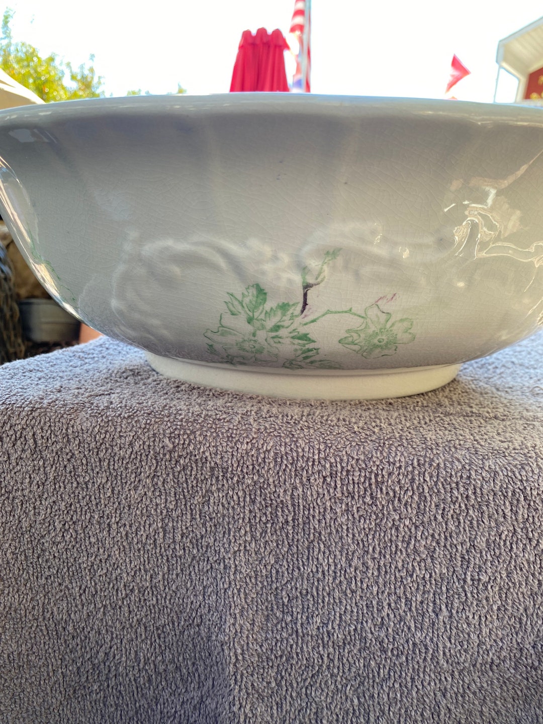 Anchor Pottery Wash Bowl - Etsy