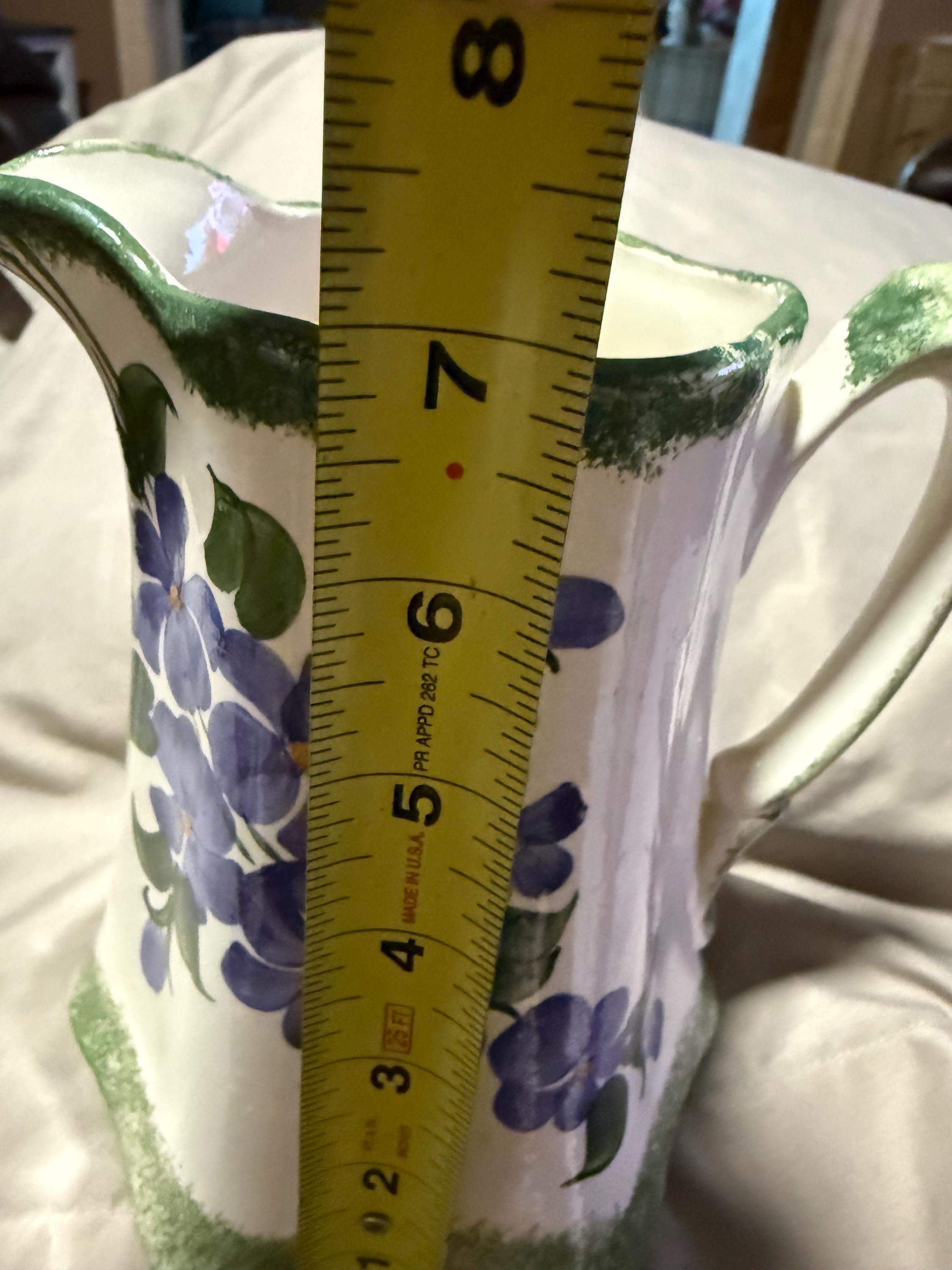 Cash Family Pottery Lerge Pitcher - Etsy
