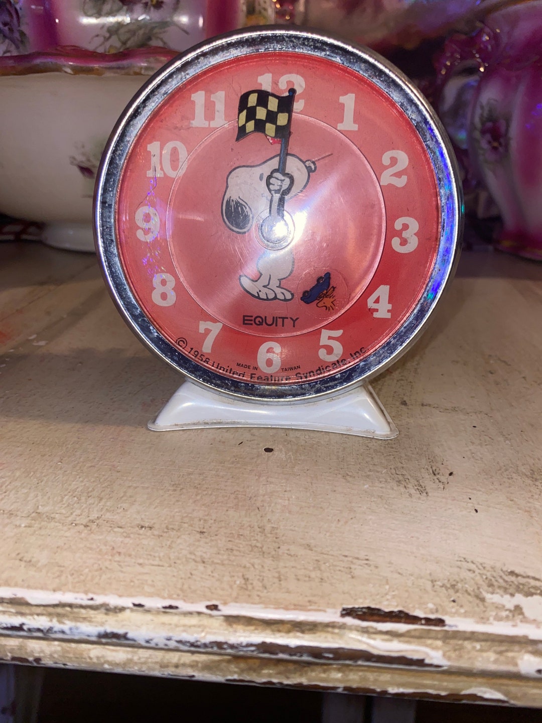 Vintage Snoopy Alarm Clock - Etsy