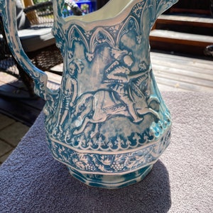 Vintage Scottish Gothic Pitcher of Tournaments - Etsy