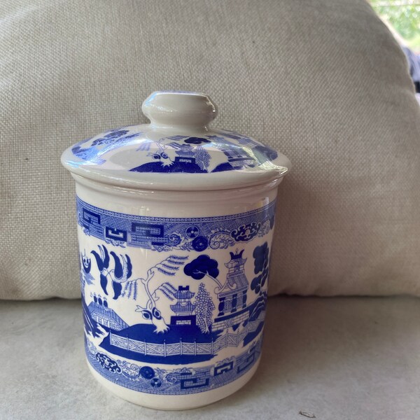 Blue Willow Canister’s - Etsy