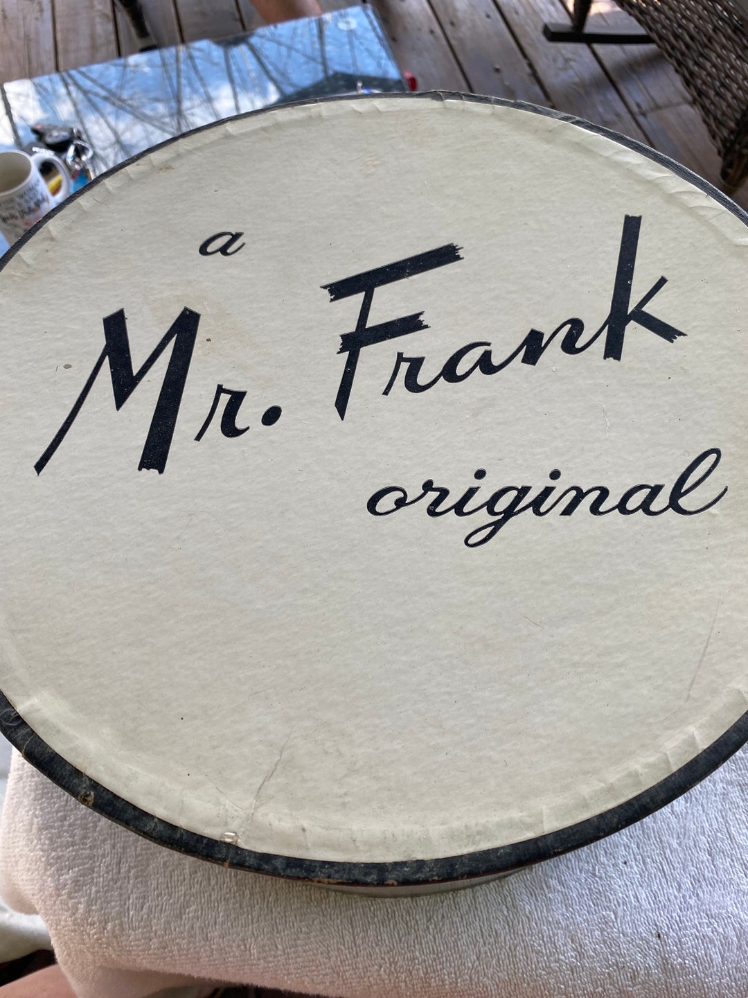 Mr Frank Hat Box Orginal - Etsy