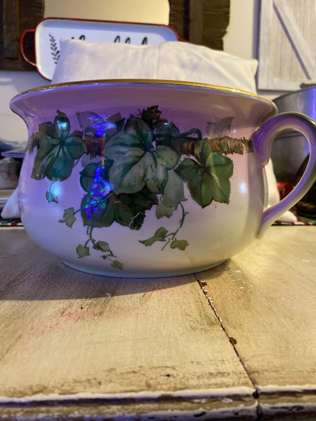 Winton Ware Chamber Pot - Etsy