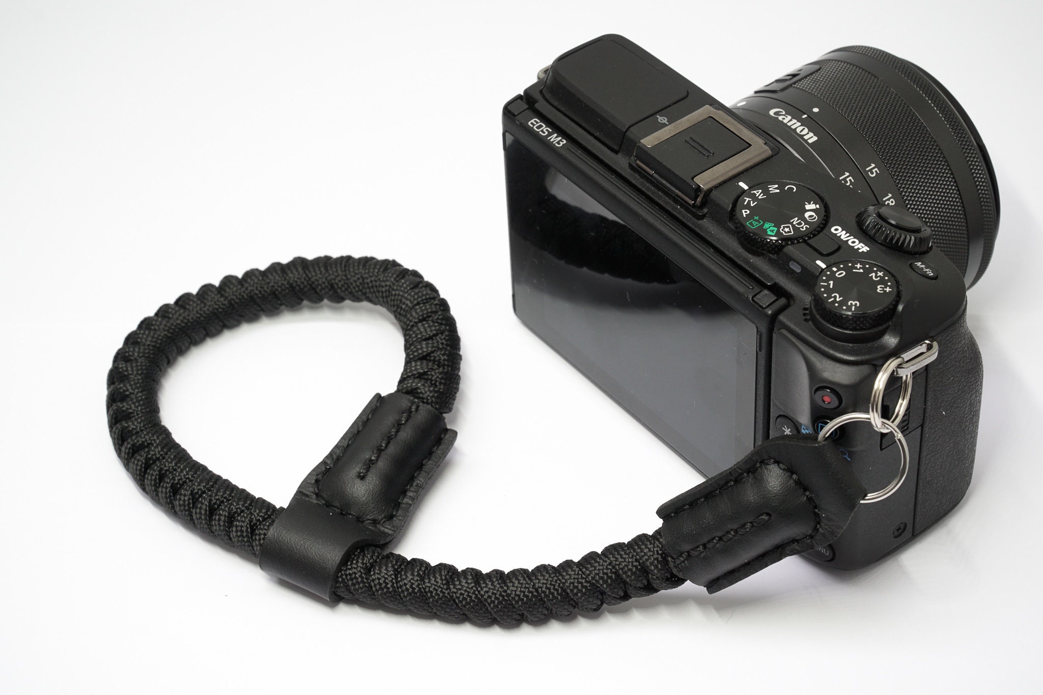 Black Paracord Camera Strap | Wrist Camera Strap | Hand Camera Strap ...