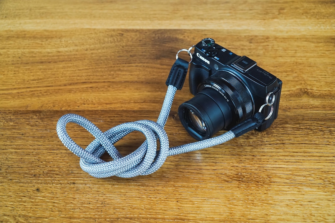 Camera Strap | Climbing Rope Camera Strap | Grey Camera Strap | Rope ...