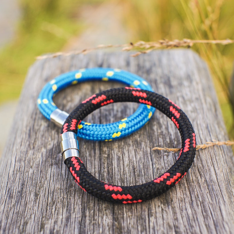 Mens Rope Bracelet Mens Bracelet Climbing Bracelet | Etsy