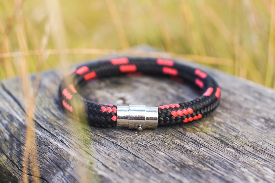 Climbing Rope Bracelet | Mens Rope Bracelet | Mens Bracelet | Rock ...