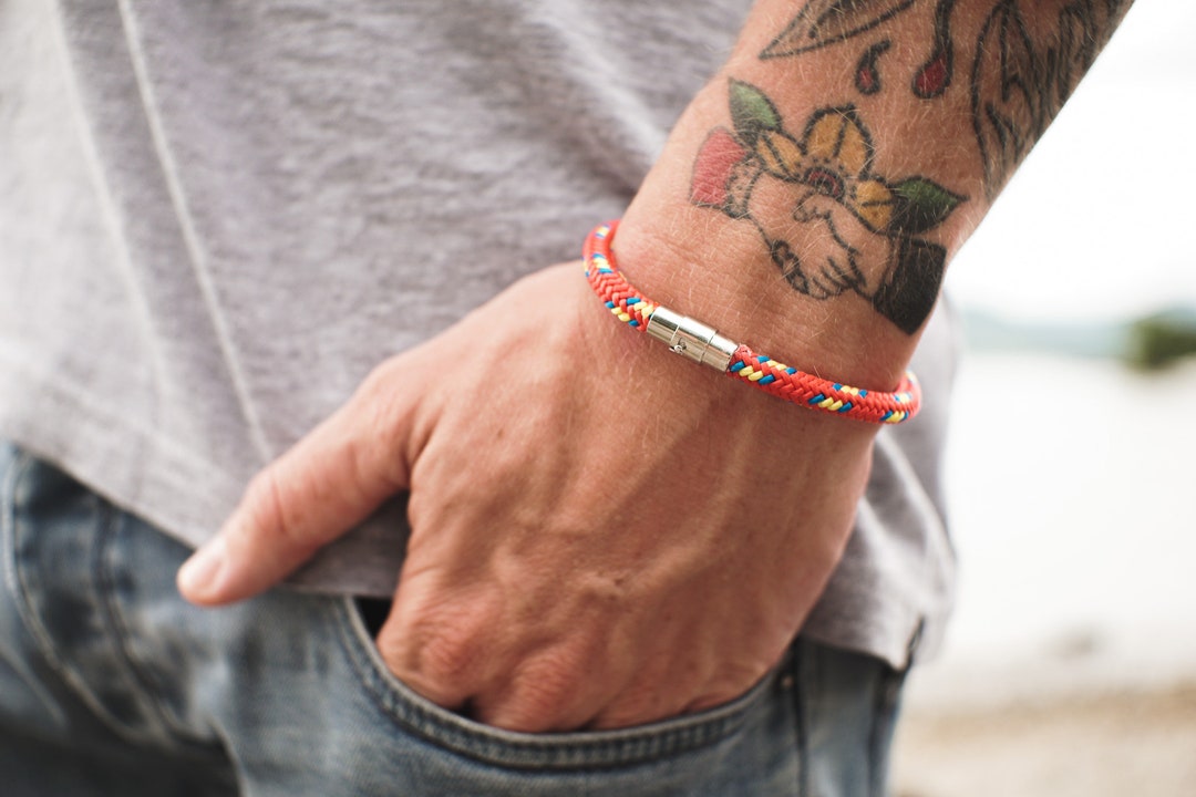 Mens Rope Bracelet | Red Rope Bracelet | Women Rope Bracelet | Stylish ...