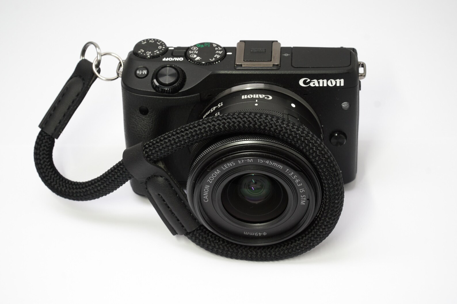 Black Climbing Rope Camera Strap Wrist Camera Strap Black Rope Strap ...