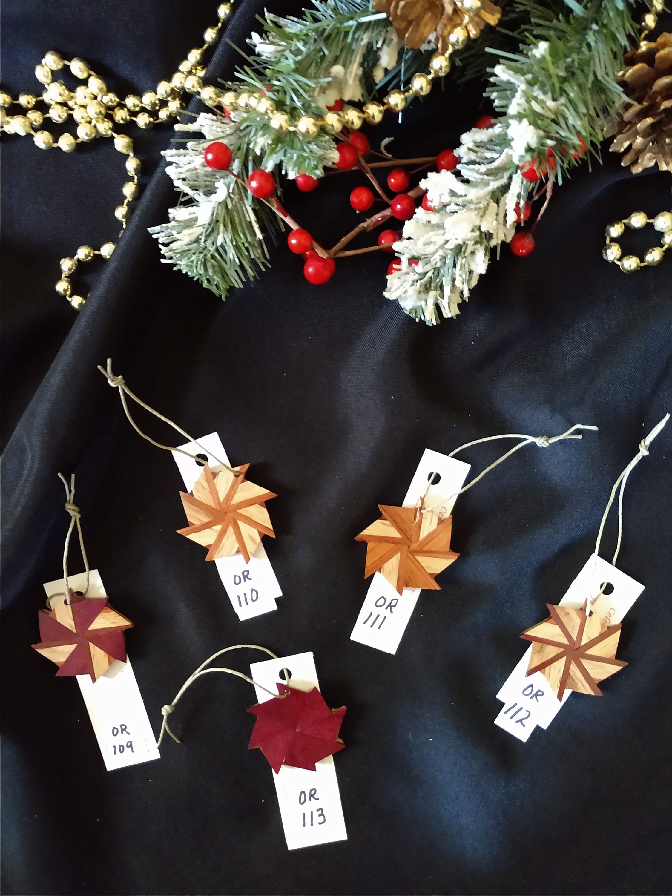 Decorative, Wood Inlay Pinwheel Ornament - Etsy