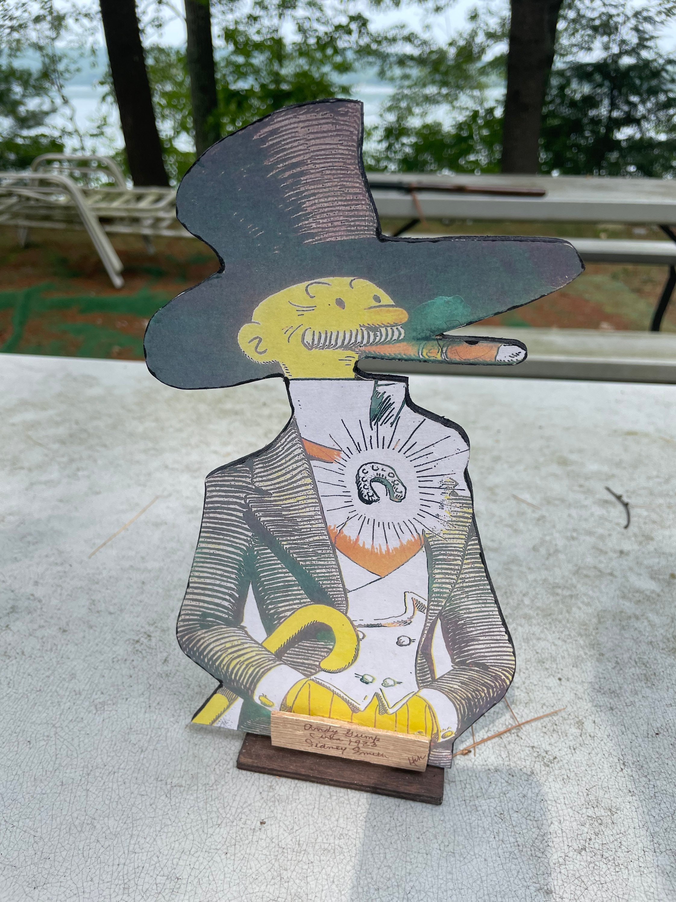 Cartoon Figure Andy Gump - Etsy