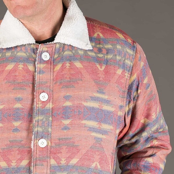 Mens Aztec Coat - Etsy UK