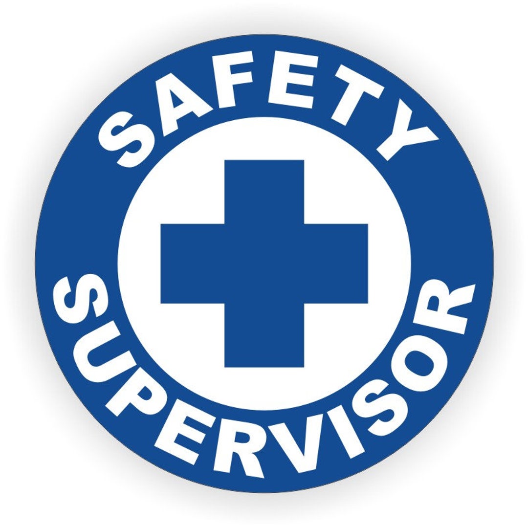 Safety Supervisor Hard Hat Sticker | Motorcycle Welding Welder Helmet ...