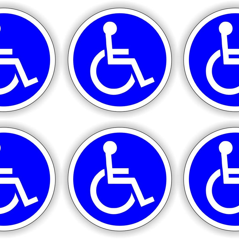 Handicapped Sign - Etsy