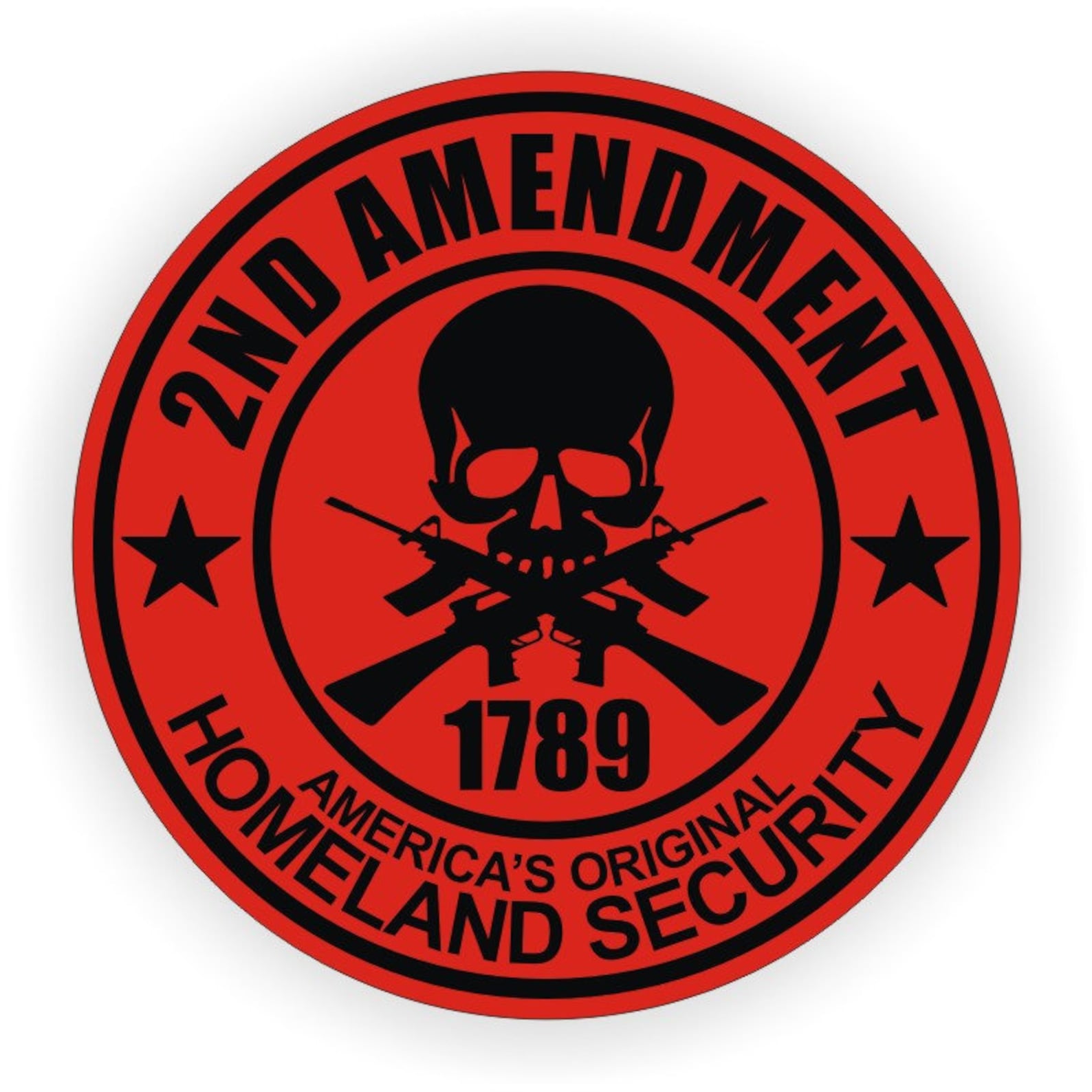 2nd Amendment Hard Hat Sticker USA America Freedom | Etsy