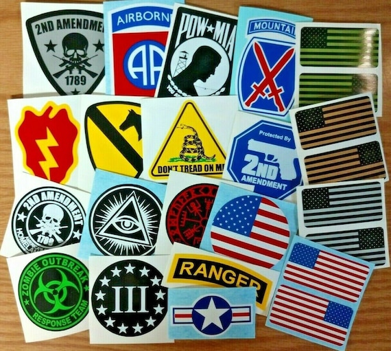 Tactical Helmet Decals