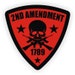 Pair - 2nd Amendment Hard Hat Stickers | Motorcycle Helmet Decals ...