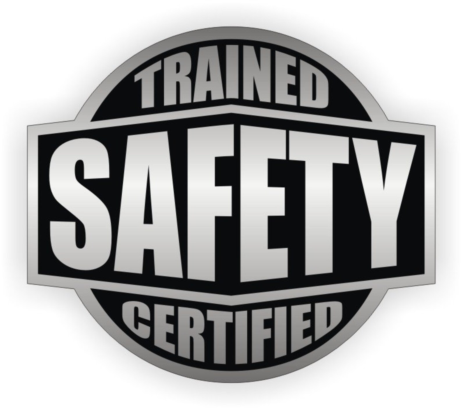 Safety Trained Certified Hard Hat Sticker Motorcycle Welding - Etsy
