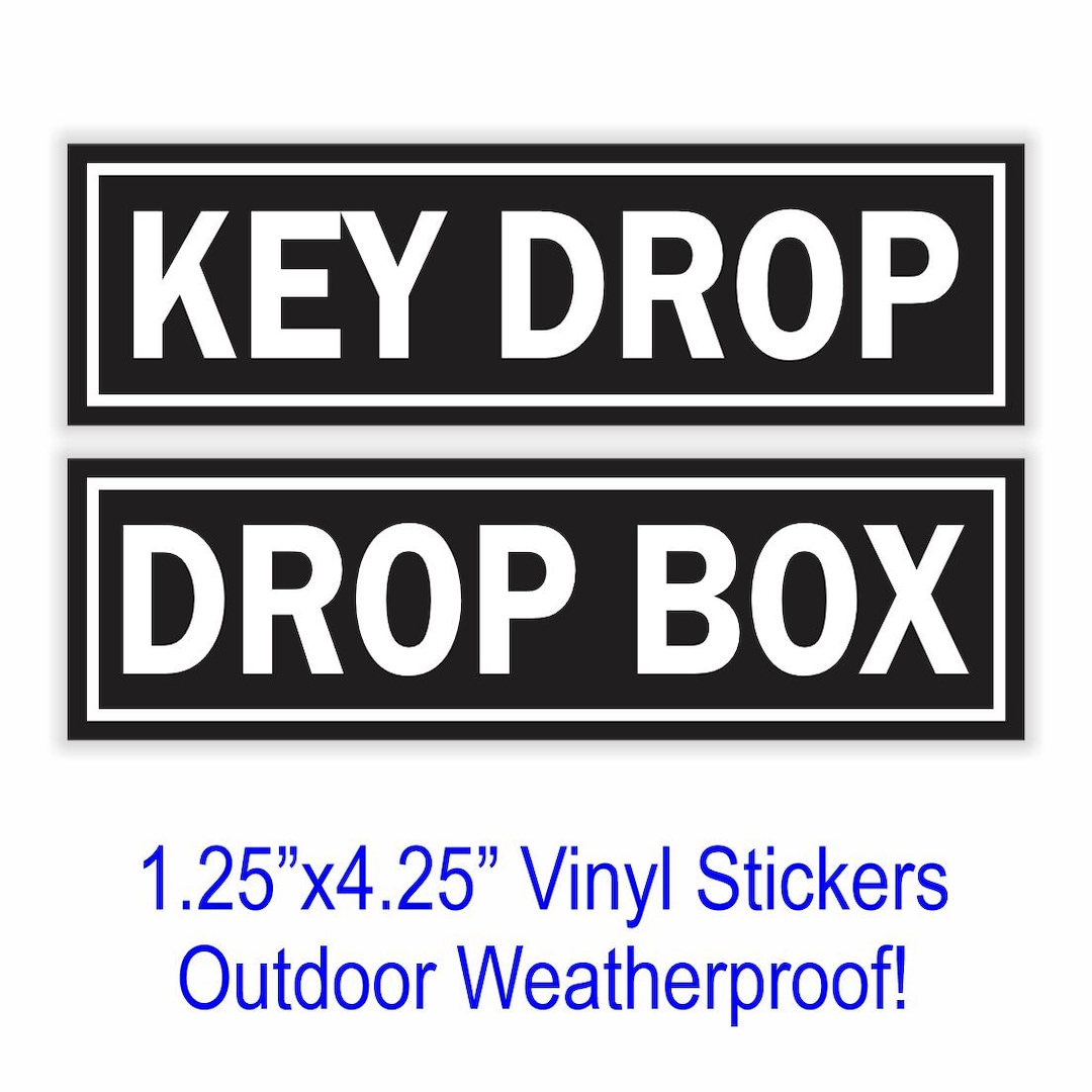 Pair - Drop Box / Key Drop 1.25