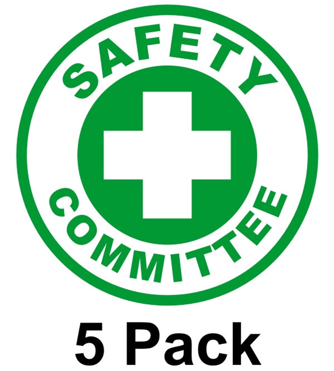5-pack Safety Committee Hard Hat Stickers | Motorcycle Welding Welder ...