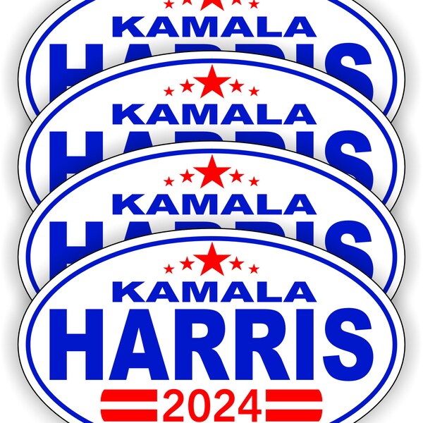 Kamala Harris Bumper Sticker Pack - Etsy Kamala Harris Bumper Sticker Pack - Etsy
