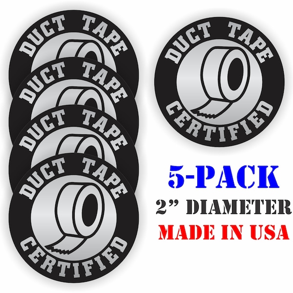 Vinyl Duct Tape Sticker - Etsy