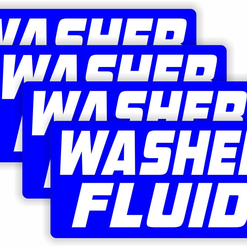 Washer Decal - Etsy