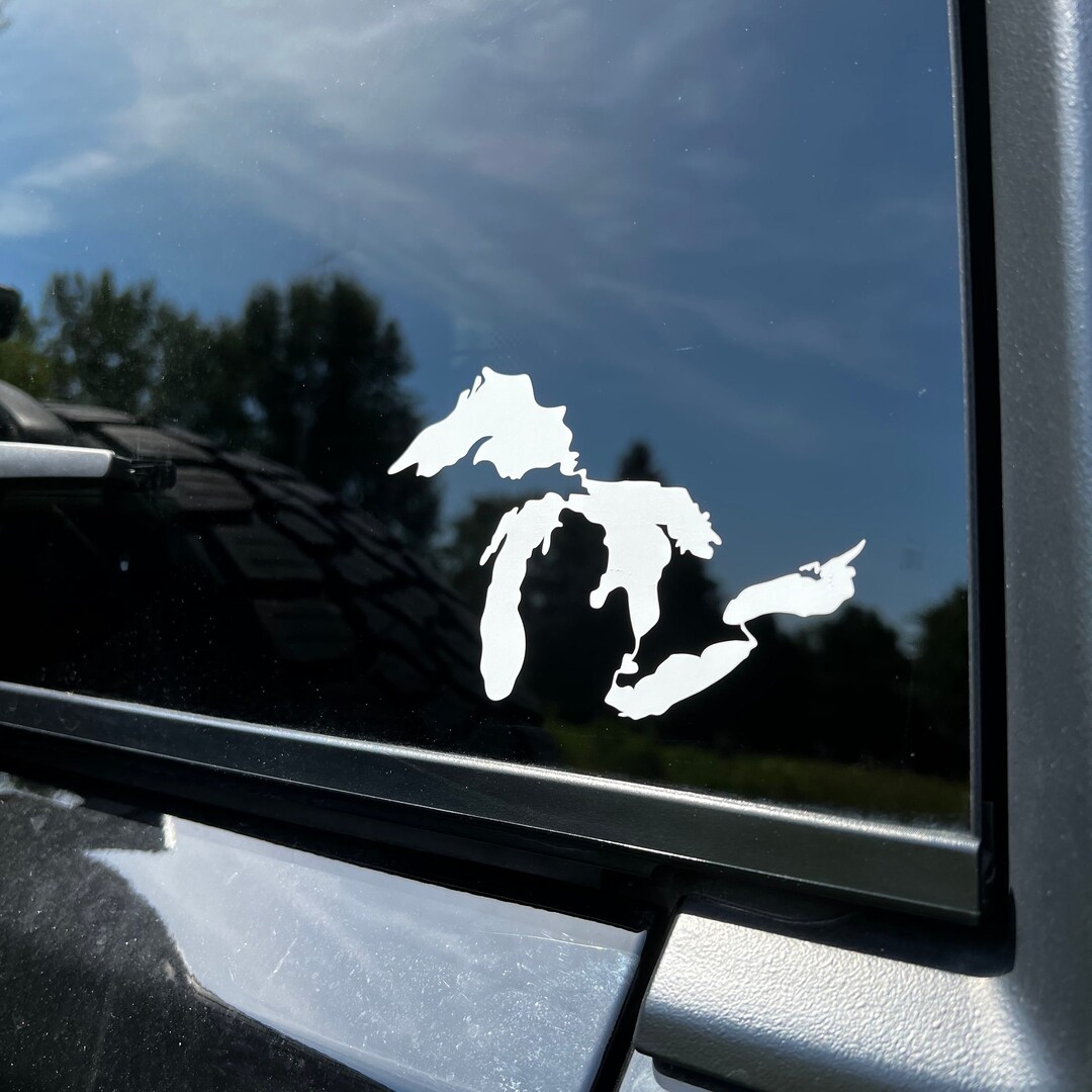 Great Lakes 3x5 Vinyl Sticker Decal | Truck Car SUV Window Die Cut ...