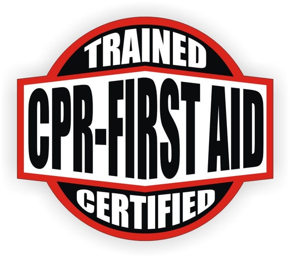 CPR First Aid Hard Hat Sticker Motorcycle Welding Helmet | Etsy