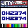 Custom Upfitter AUX Switch Decals | Stickers Labels | Fits: 2017 and up ...