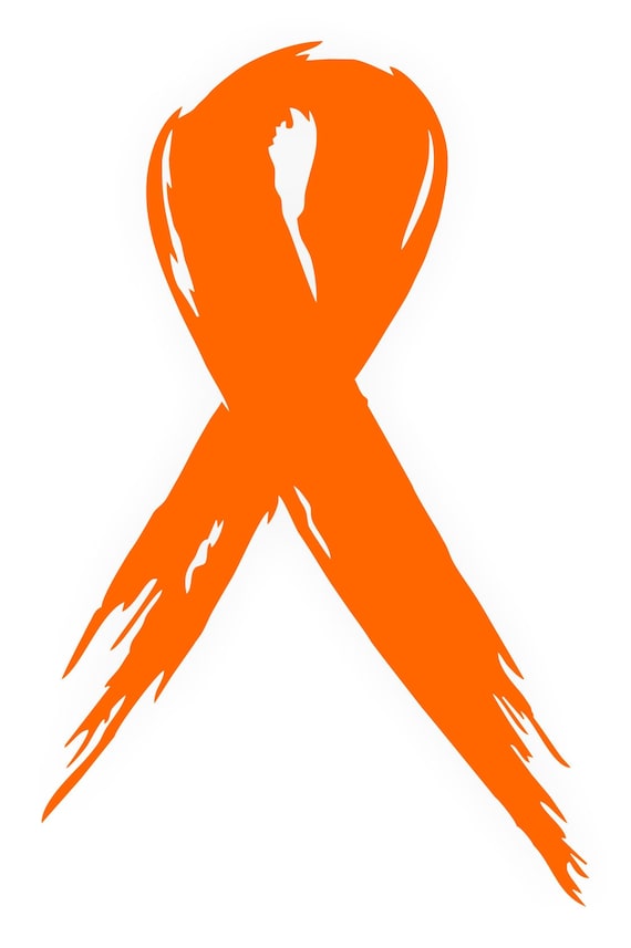 Leukemia Awareness Ribbon Decal Childhood Cancer Vinyl - Etsy