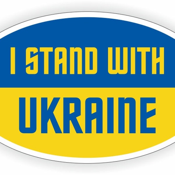 Ukraine Bumper Sticker - Etsy
