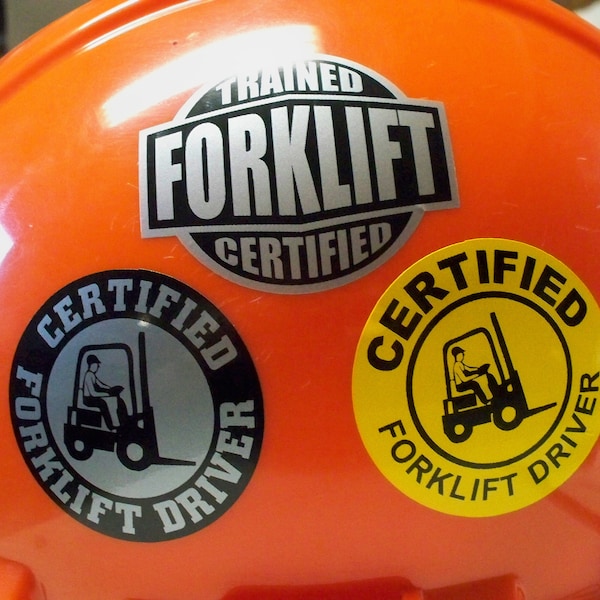 Funny Forklift Stickers - Etsy