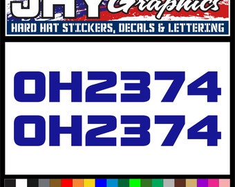 Snowmobile Registration Stickers - Etsy