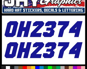 Snowmobile Registration Stickers - Etsy