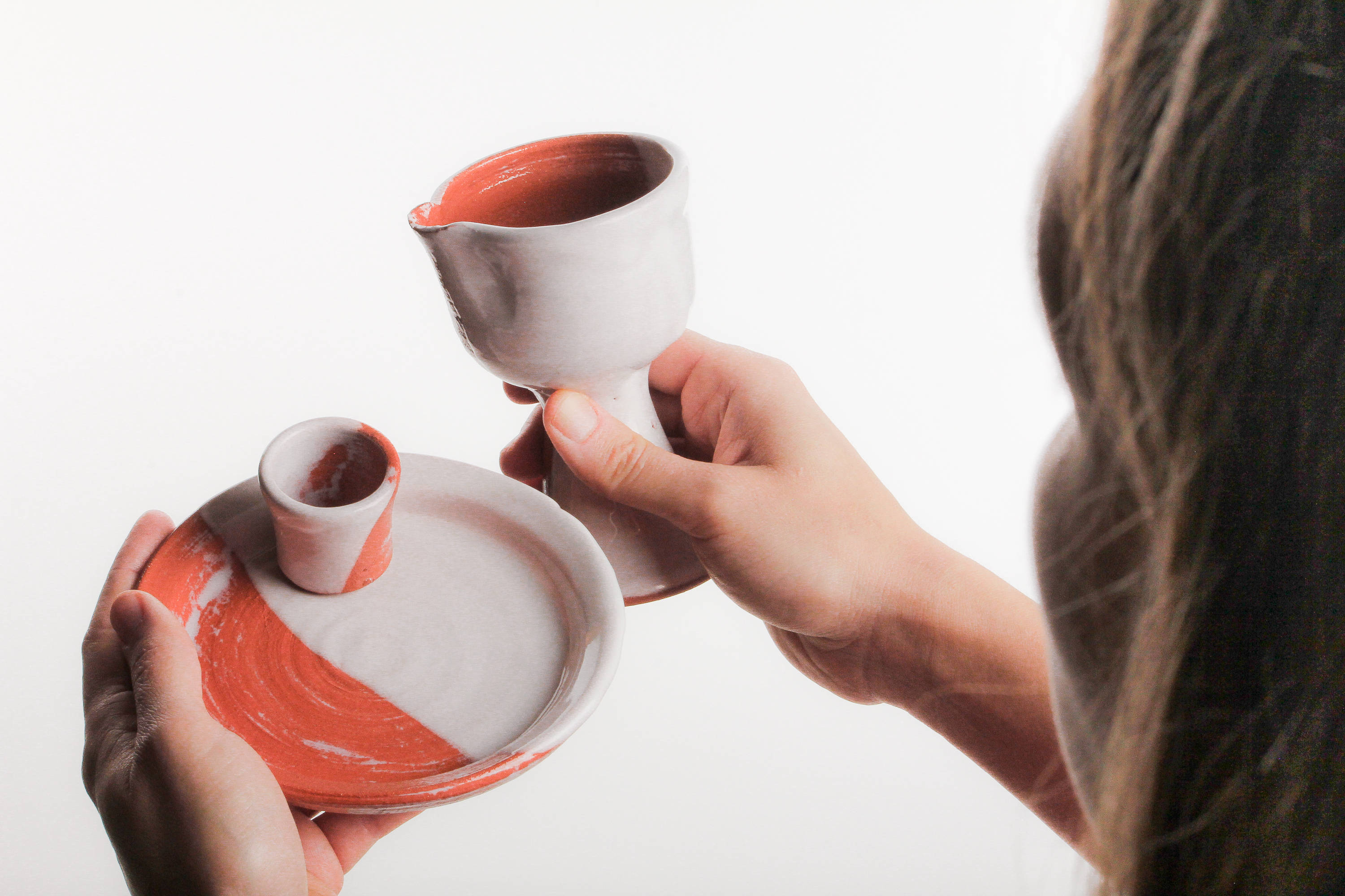 Portable Ceramic Communion Set - Balance Small Group Set - Etsy