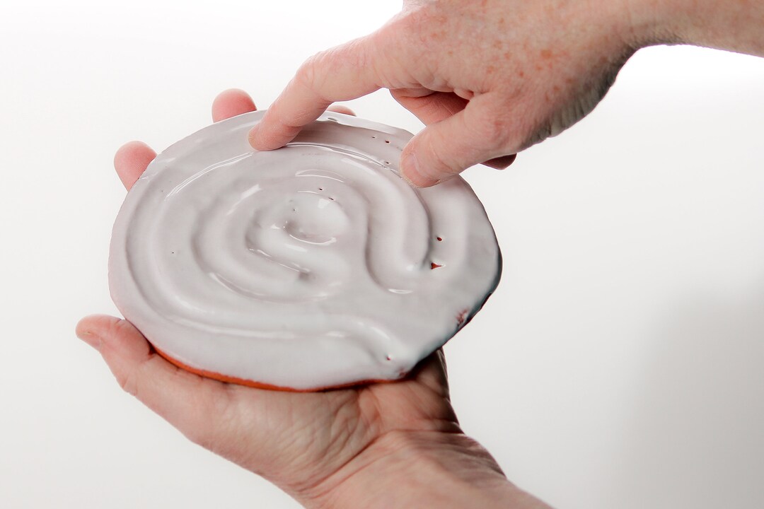 Ceramic Finger Labyrinth - Soft White - Etsy