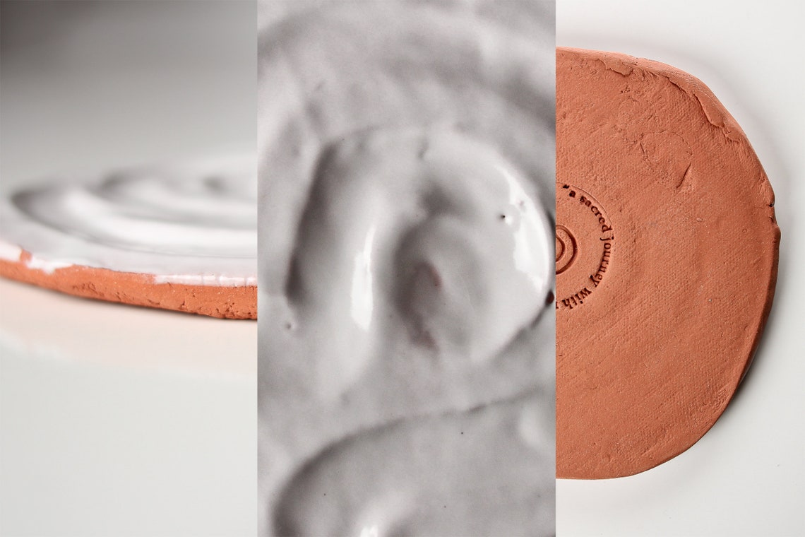 Ceramic Finger Labyrinth Soft White - Etsy