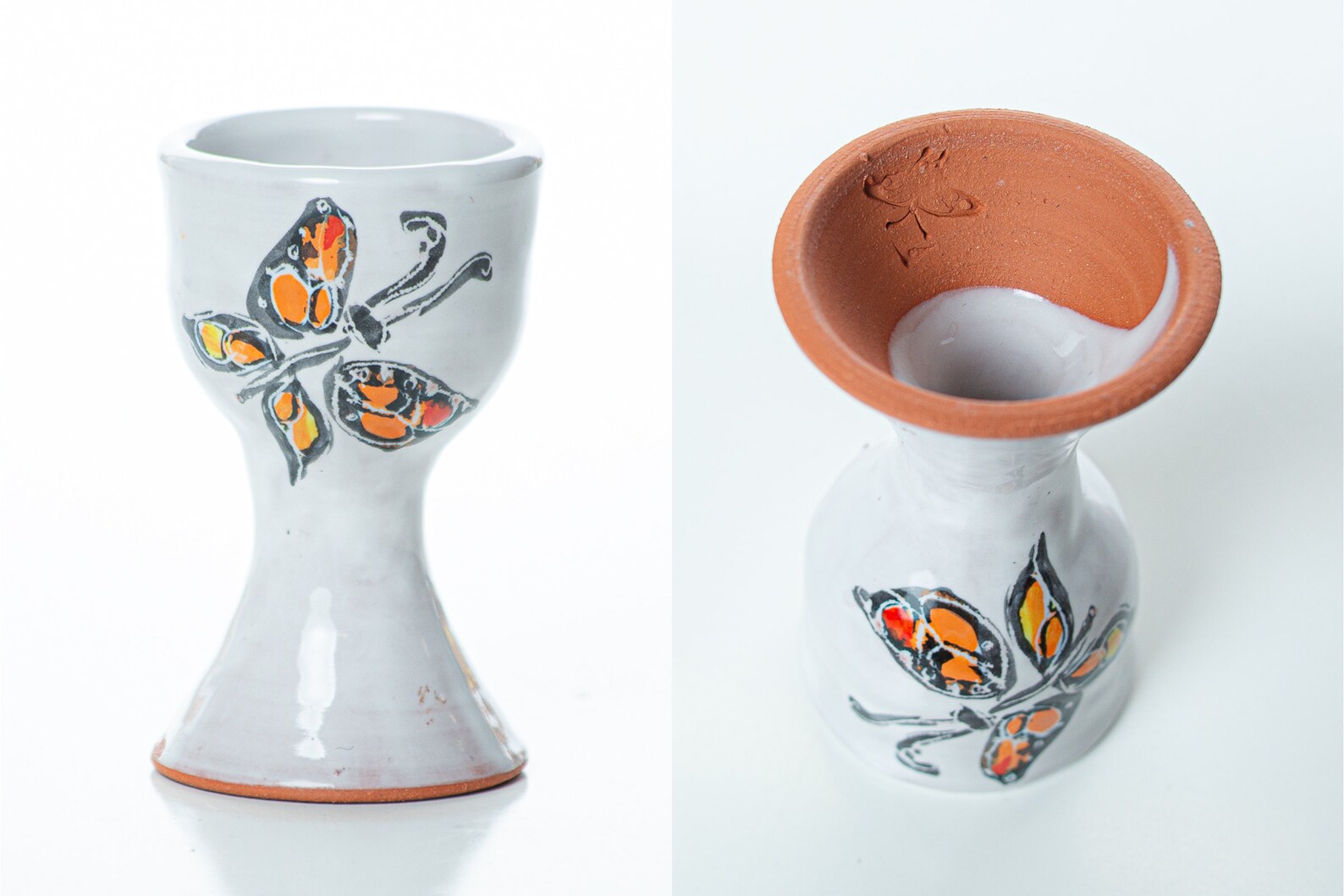 Portable Ceramic Communion Set - Butterfly - Etsy
