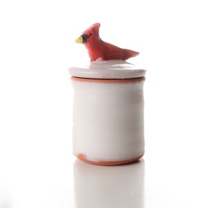 Ceramic Prayer Jars - Cardinal - Etsy