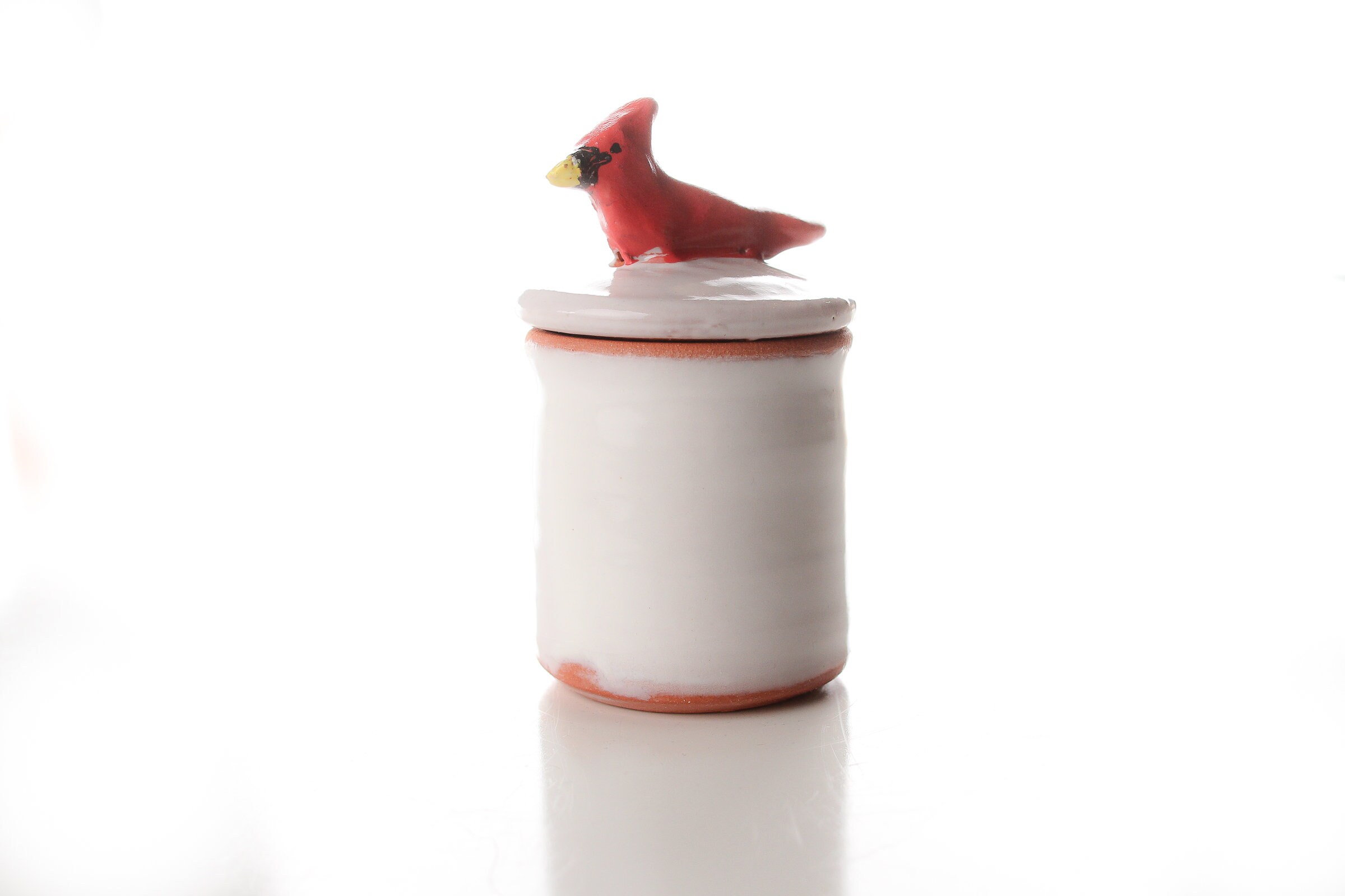 Ceramic Prayer Jars Cardinal - Etsy