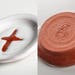 Portable Ceramic Communion Set - Natural Clay Cross Visitation Set - Etsy