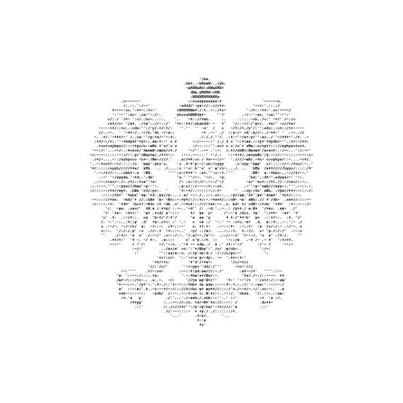 Light Background Garment White Eagle in ASCII Code for - Etsy UK