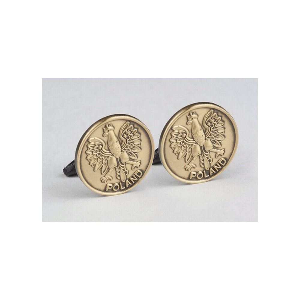 Cuff Links - Polish Eagle, Antique Bronze Plated - Etsy