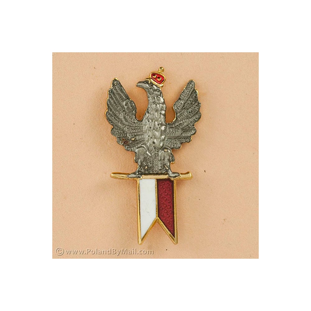 Lapel Pin - Spirited Polish Eagle - Etsy