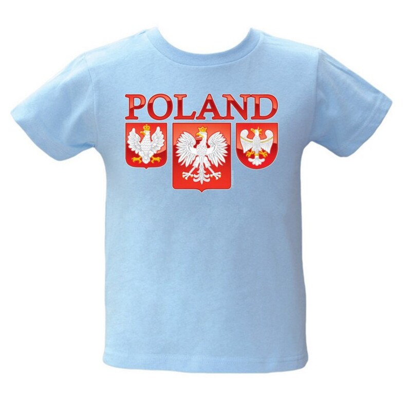 Three Polish Eagle Shields for T-shirt,sweatshirt Hoodie,long Sleeve ...