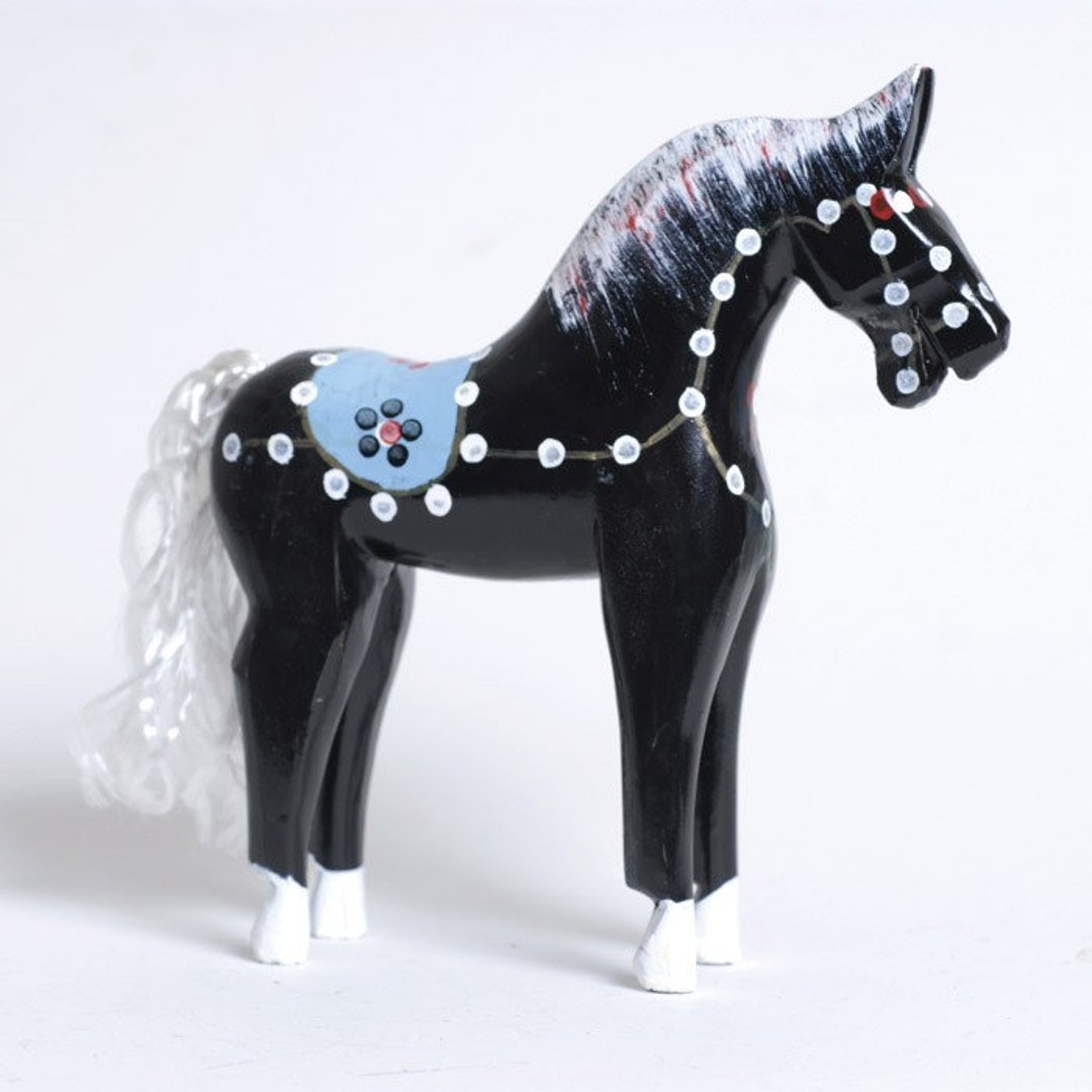 Wooden Black Stallion - Etsy