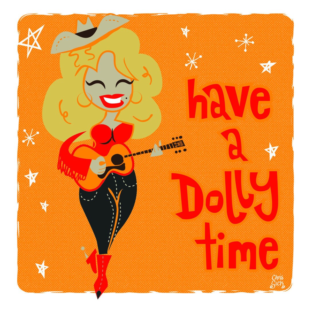 Dolly Parton Country Retro Greeting Cards - Etsy